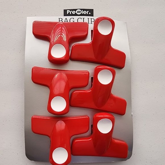 Storage & Organization | 6 Piece Set Of Chip Bag Clips Home Kitchen ...